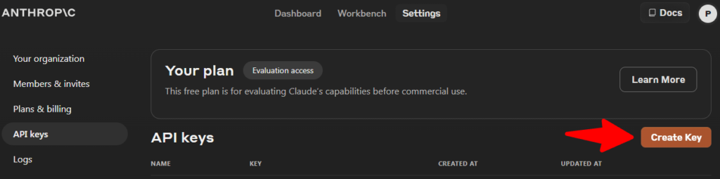 How to Set Up the Anthropic API Key in AI Content Labs