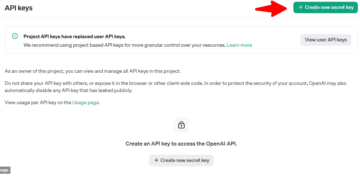 How to Set Up the OpenAI API Key in AI Content Labs