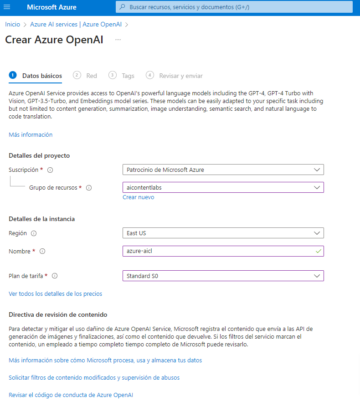 How to Set Up the Azure OpenAI API Key in AI Content Labs